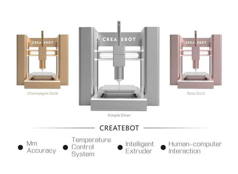 CREATEBOT 3D Food Printer - Multi-Ingredient Support – The 3D Printer Store
